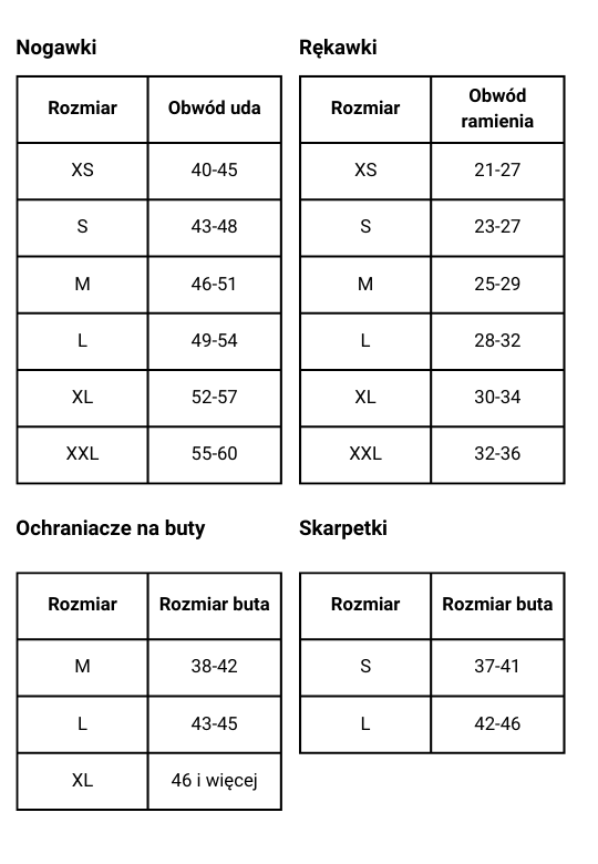 Jak dobrać rozmiar - MARTOMBIKE